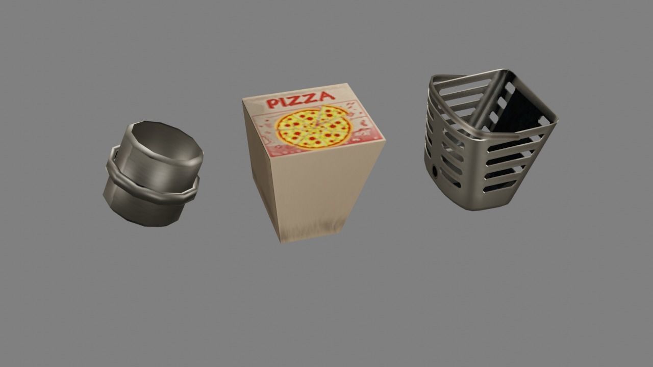 3D model Delivery Bike Pack VR / AR / low-poly | CGTrader