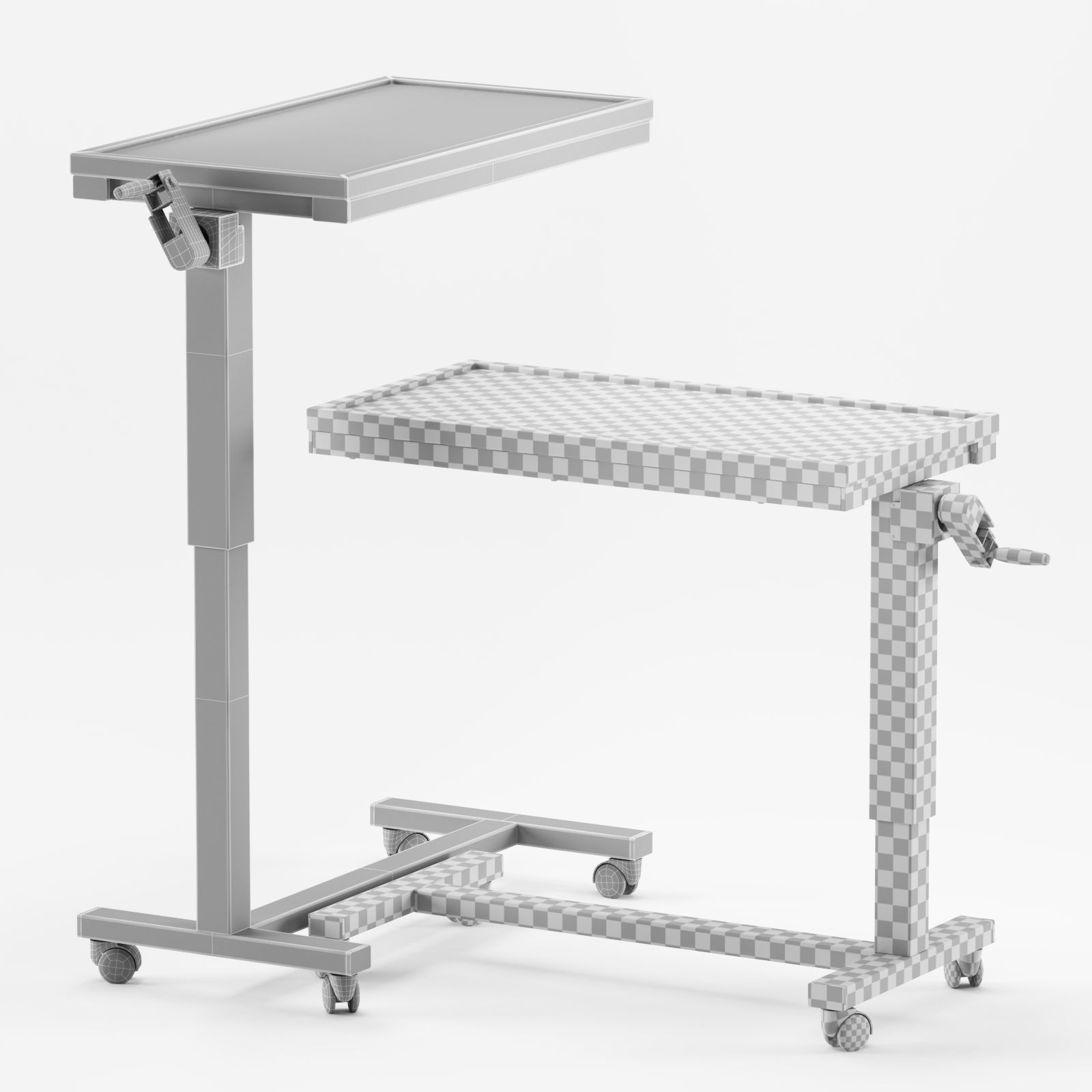ADJUSTABLE CARDIAC TABLE - Hospital Equipment 7 3D model | CGTrader