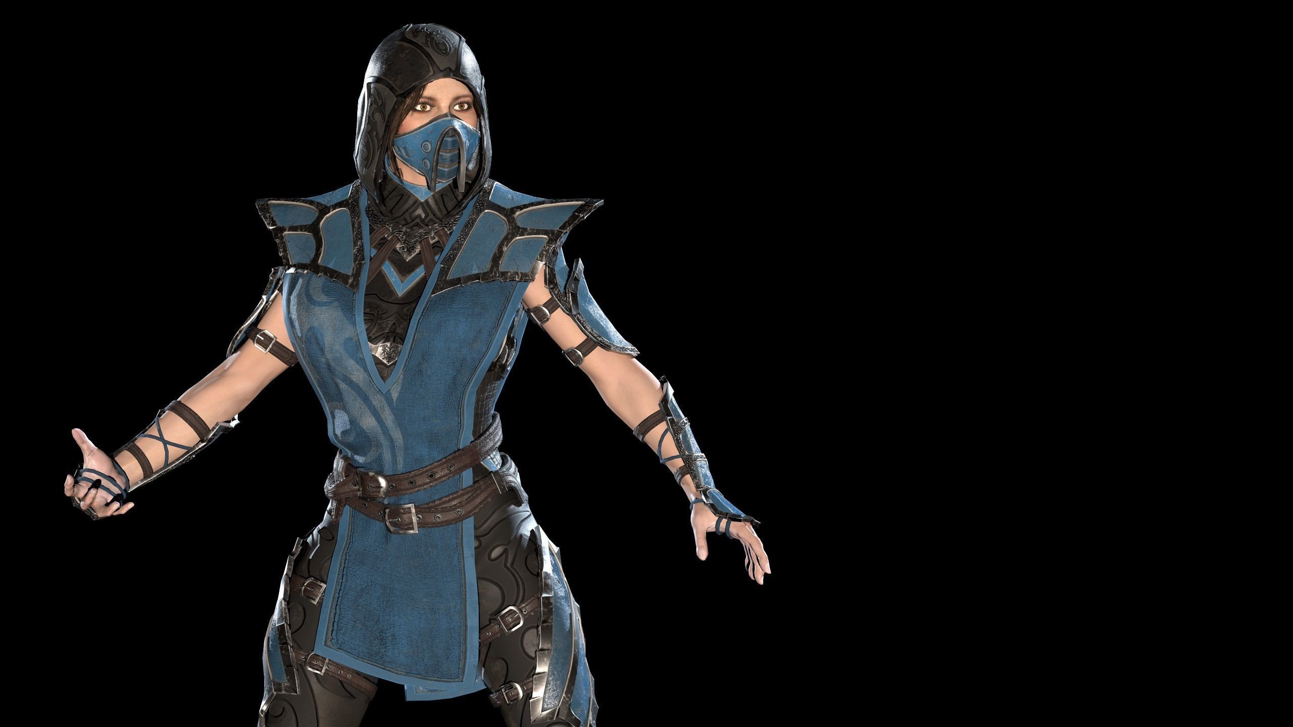 3D model ninja 4 VR / AR / low-poly | CGTrader