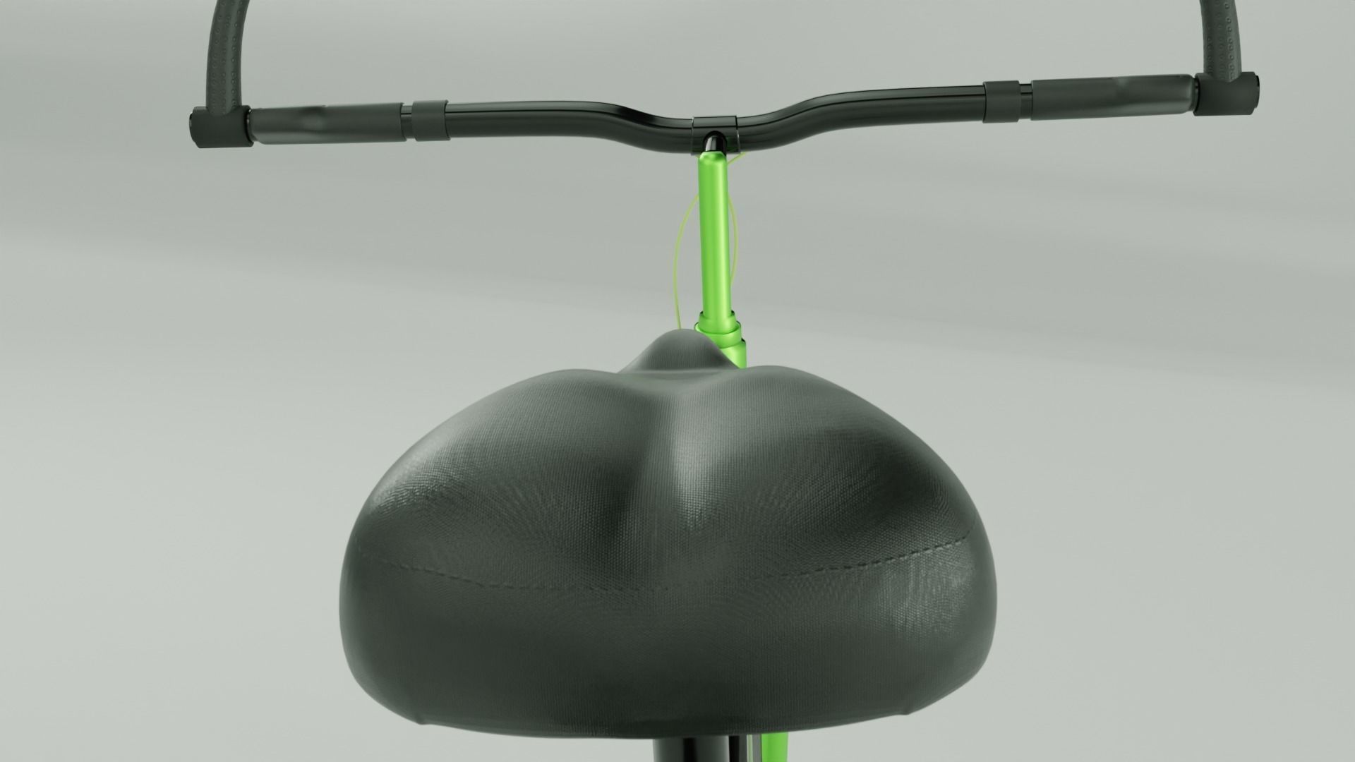 GREEN AND BLACK COLORED STUNNING SPORTS CYCLE 3D model | CGTrader