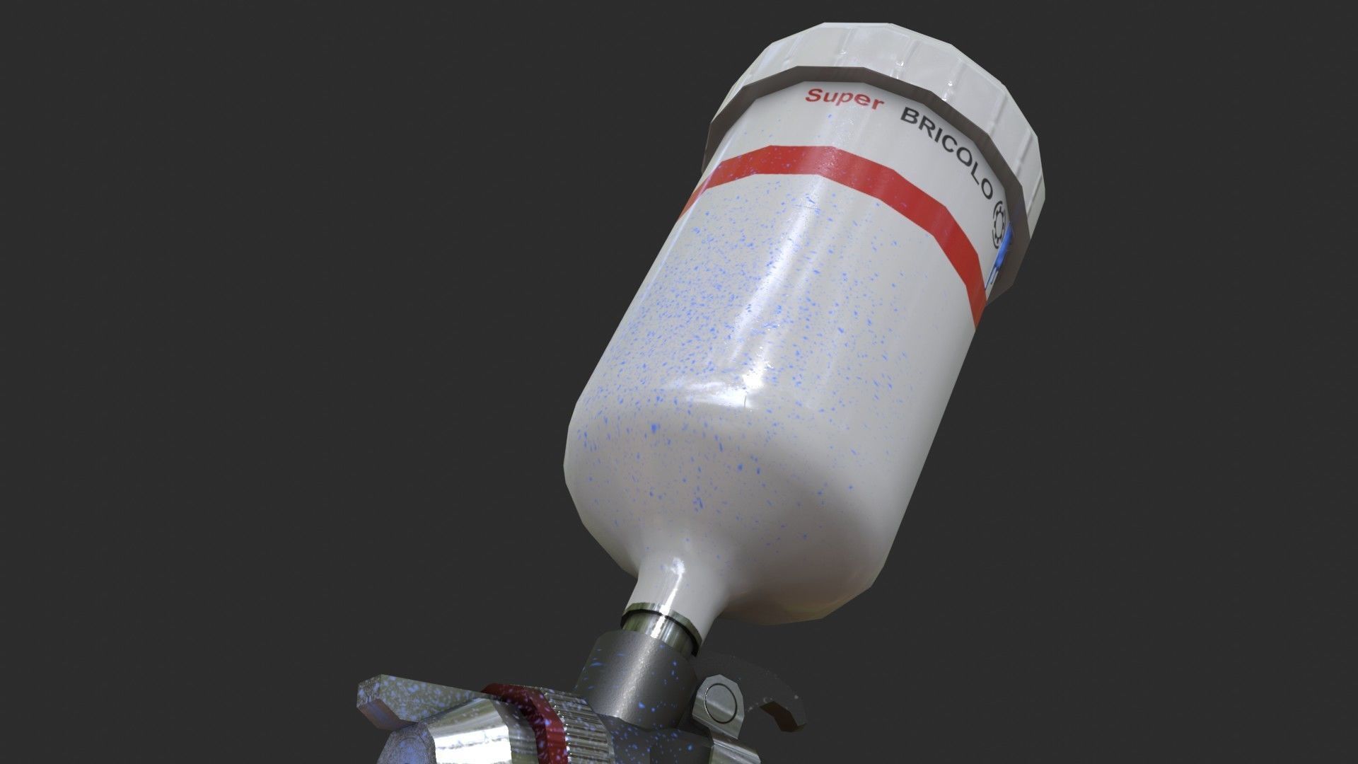 3D model Spray Gun VR / AR / low-poly animated | CGTrader