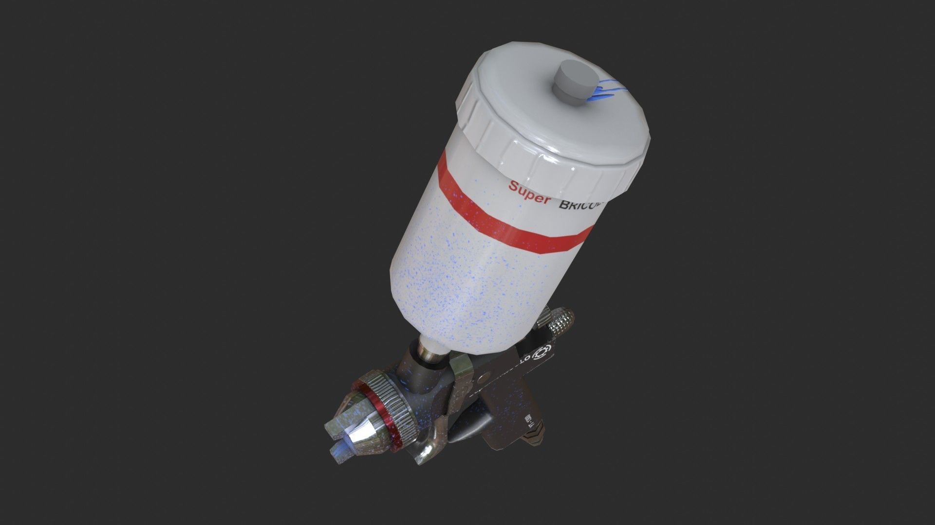 3D model Spray Gun VR / AR / low-poly animated | CGTrader