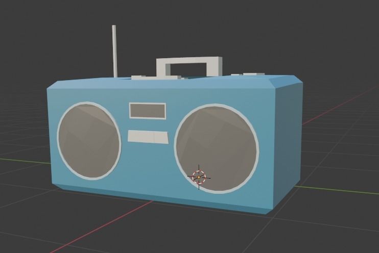 Lowpoly Radio free VR / AR / low-poly 3D model | CGTrader