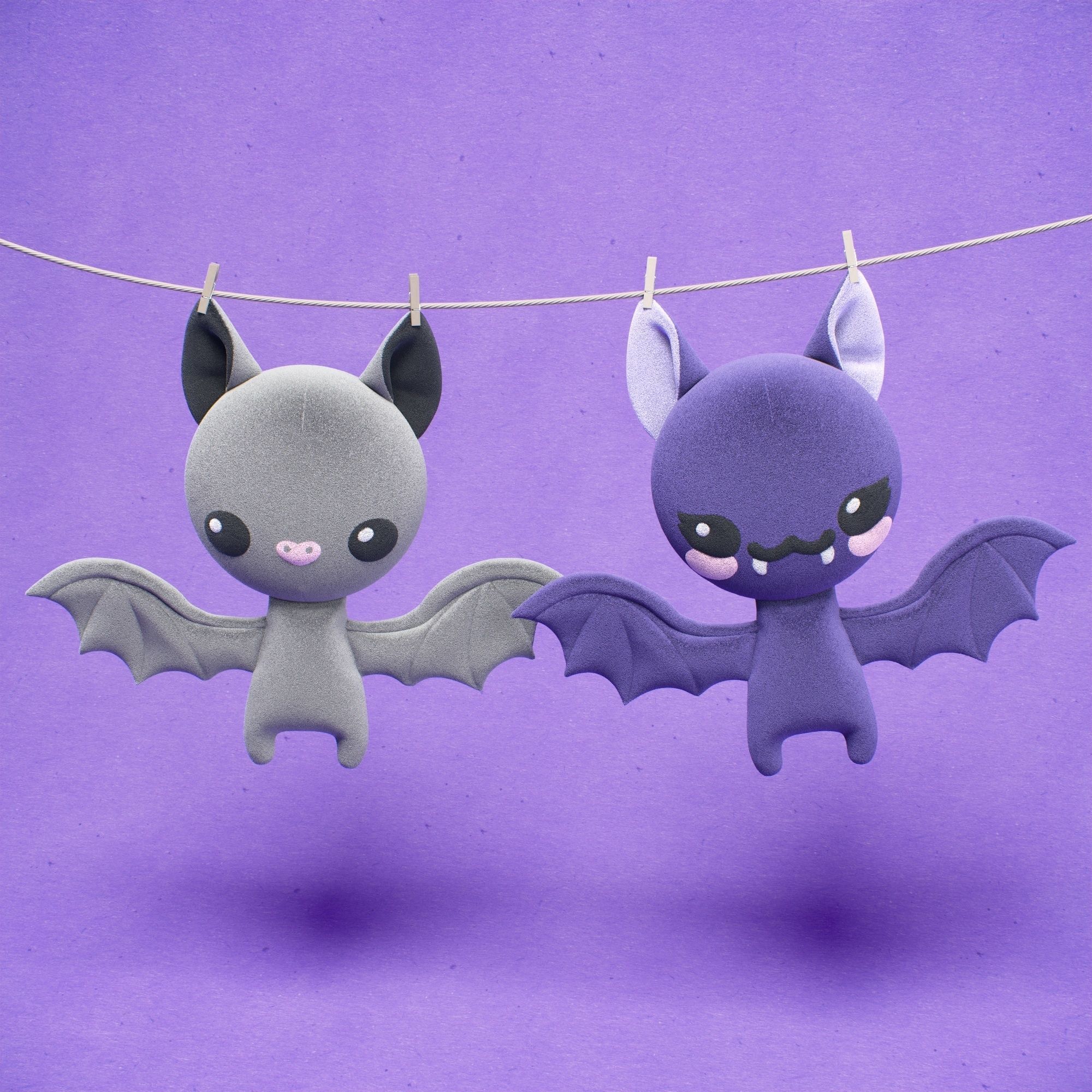 kids bat toy 3D model | CGTrader