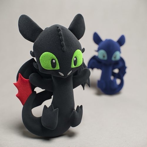 kids night fury toy 3D model | CGTrader