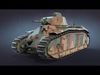 3D Model Collection Inter-war Period Tanks Set VR / AR / low-poly ...