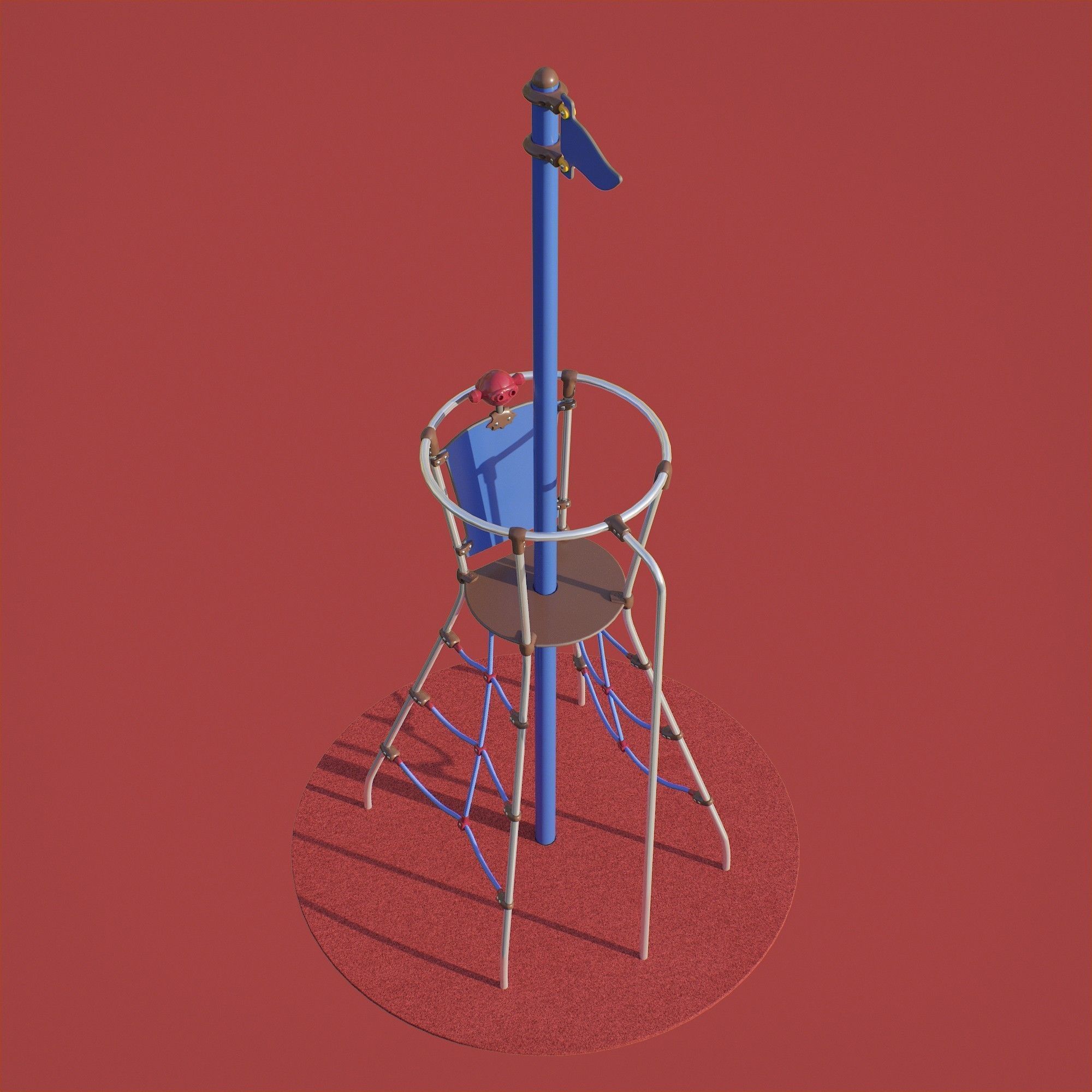 kids playground THE LOOK-OUT POST JMA-0516 3D model | CGTrader