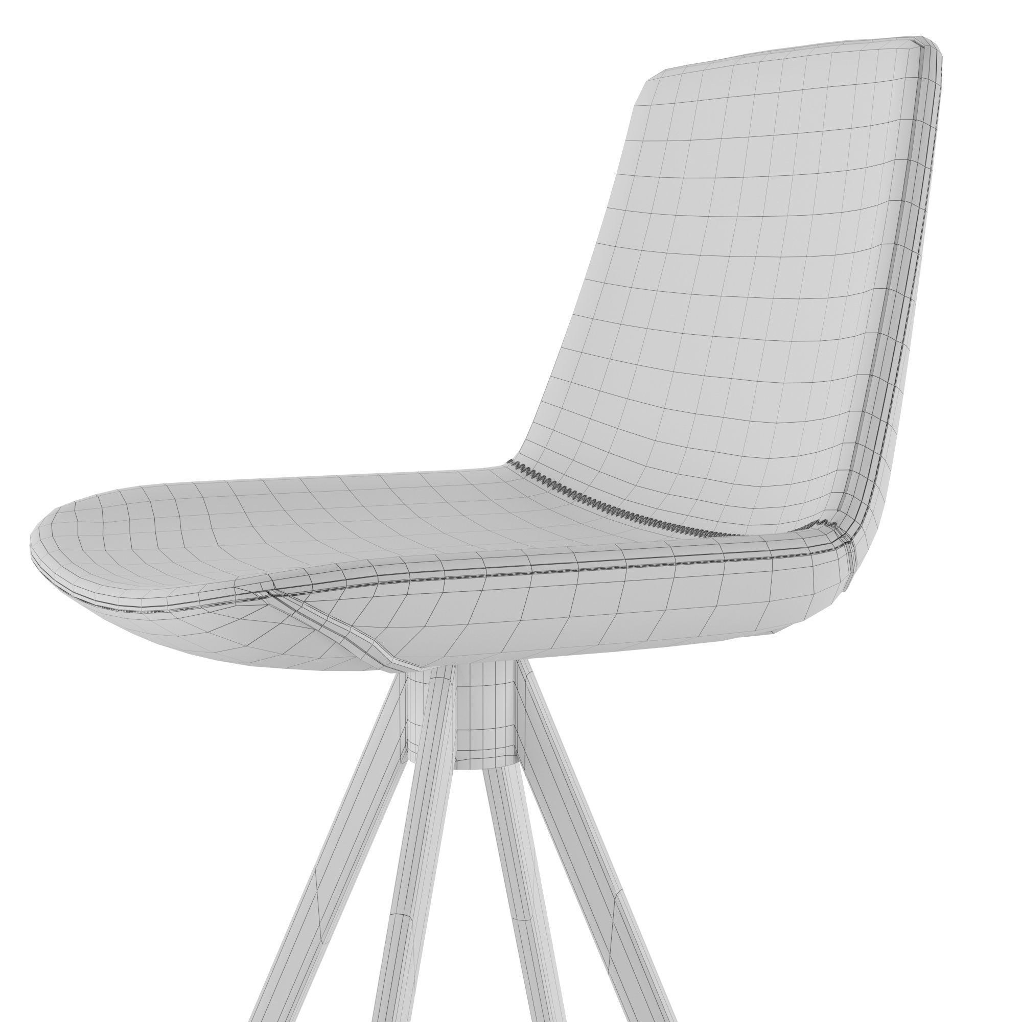 Bar stool Zelda CC0825U10 3D model | CGTrader