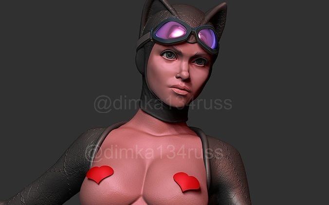 Catwoman 3d Model 3d Printable Cgtrader