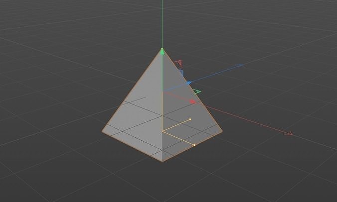 Simple pyramid free 3D model | CGTrader