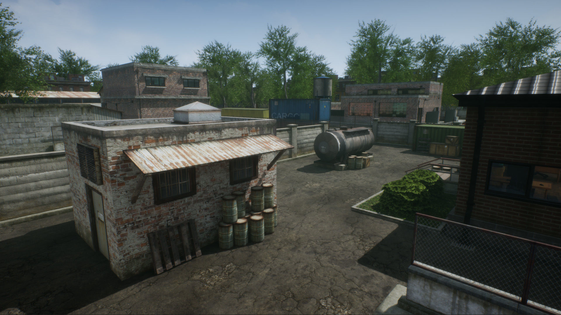 3D model FPS Mobile Game Map v3 with assets VR / AR / low-poly | CGTrader