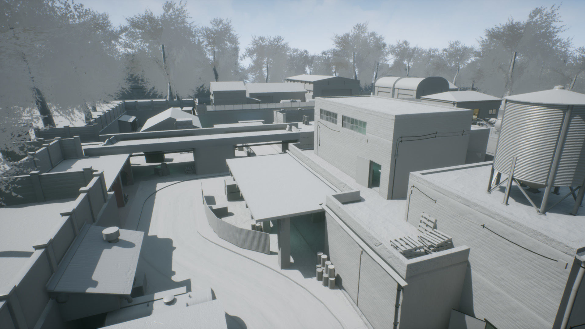 3D model FPS Mobile Game Map v3 with assets VR / AR / low-poly | CGTrader