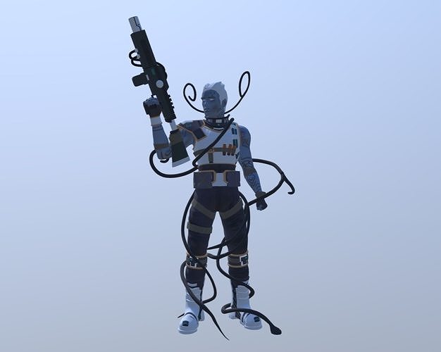 Future Soldier Model 3D model | CGTrader