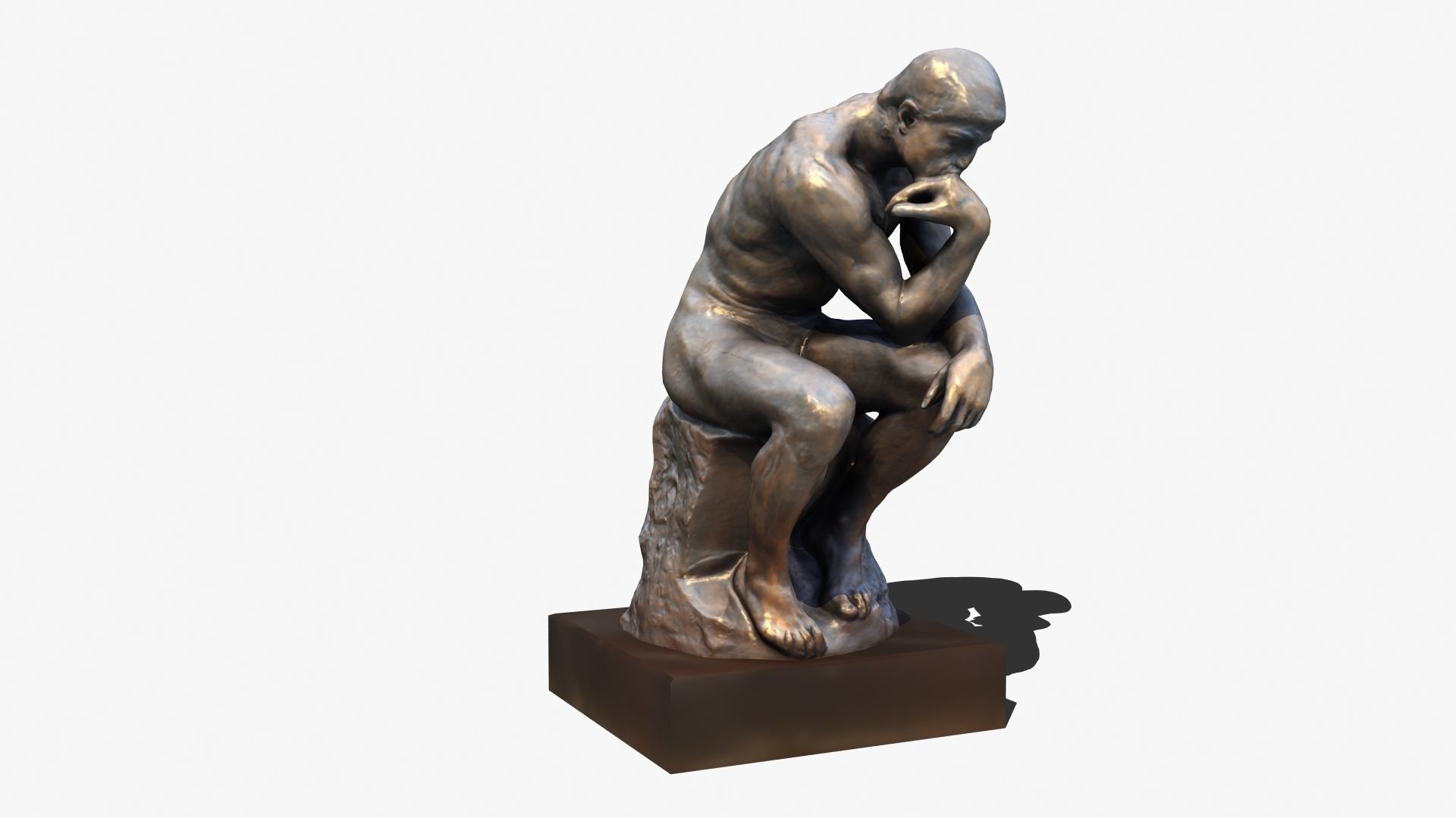 The Thinker statue of 3D model | CGTrader