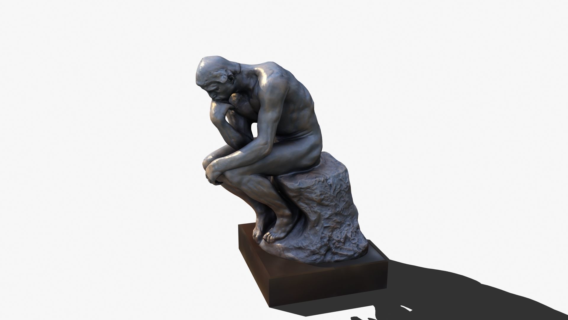 The Thinker statue of 3D model | CGTrader