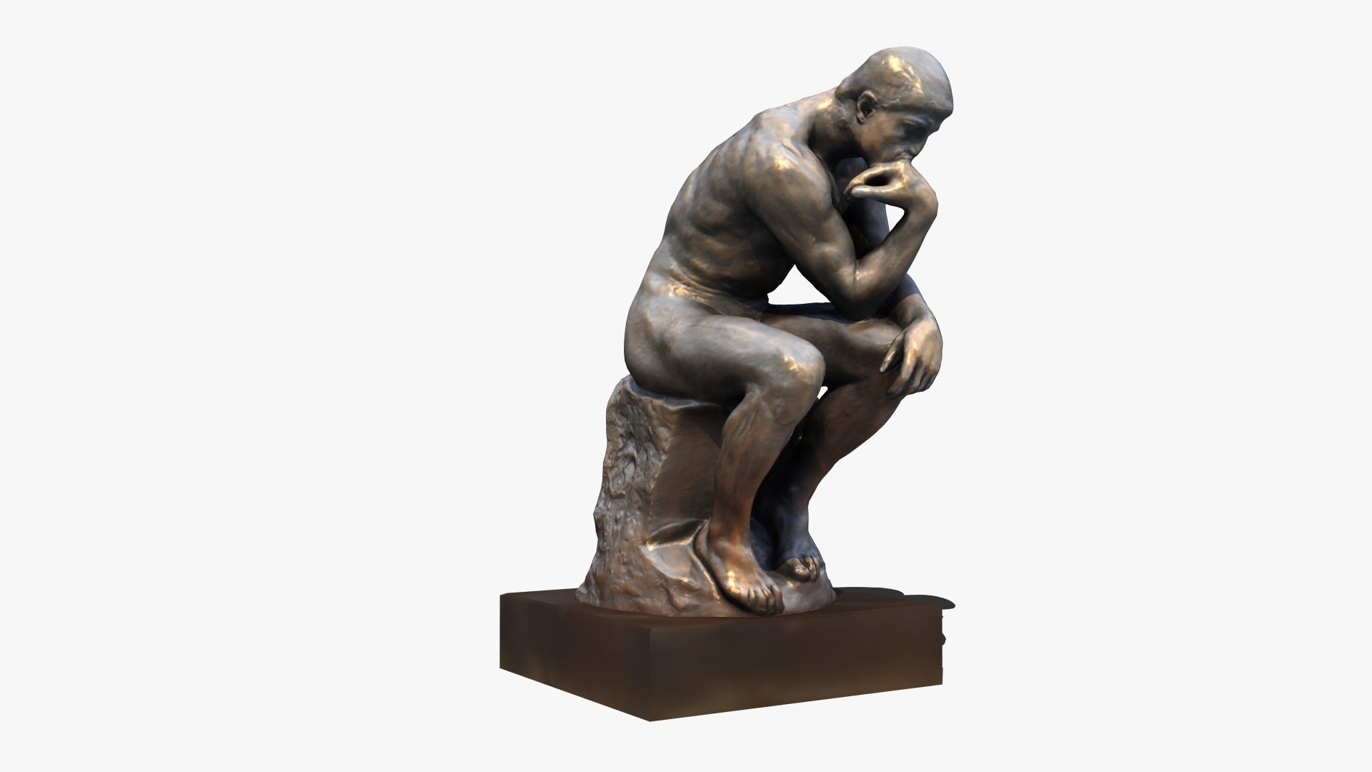 The Thinker 3D model | CGTrader