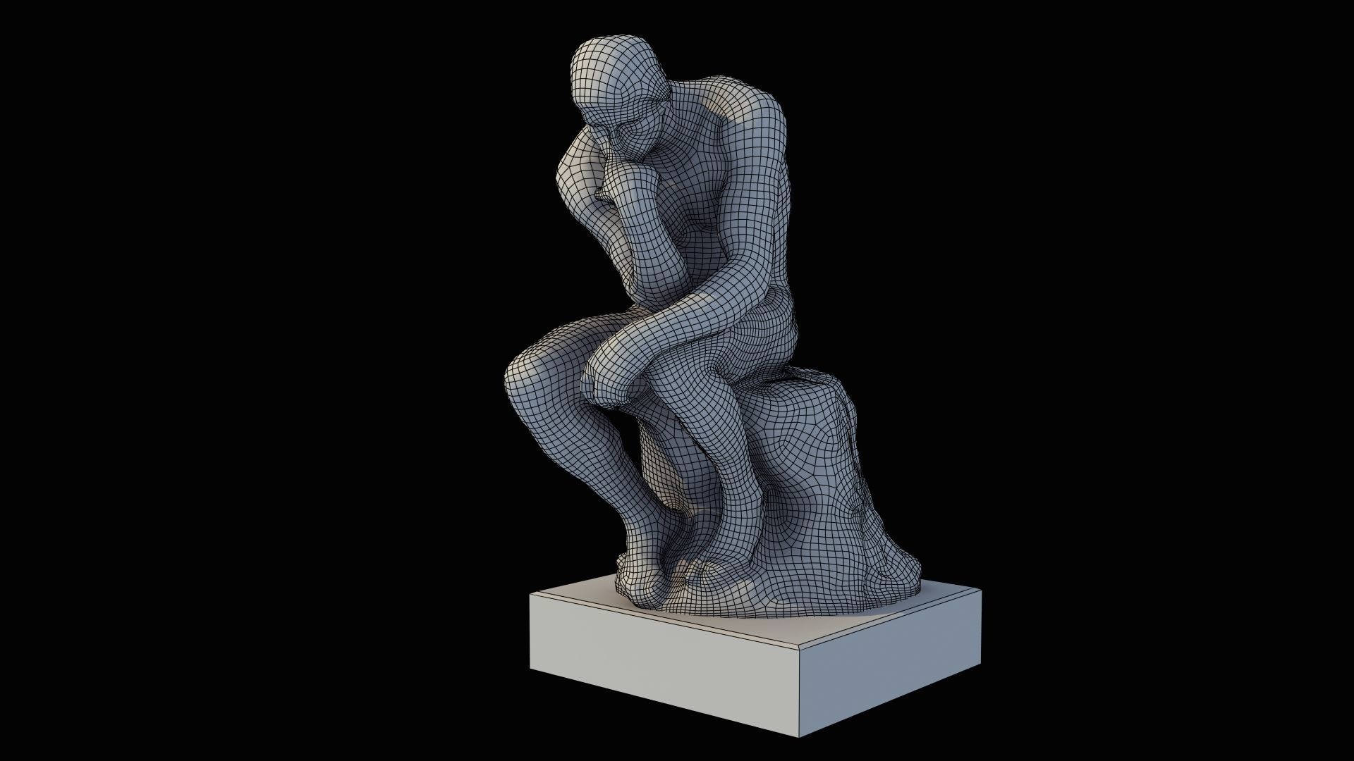 The Thinker 3D model | CGTrader