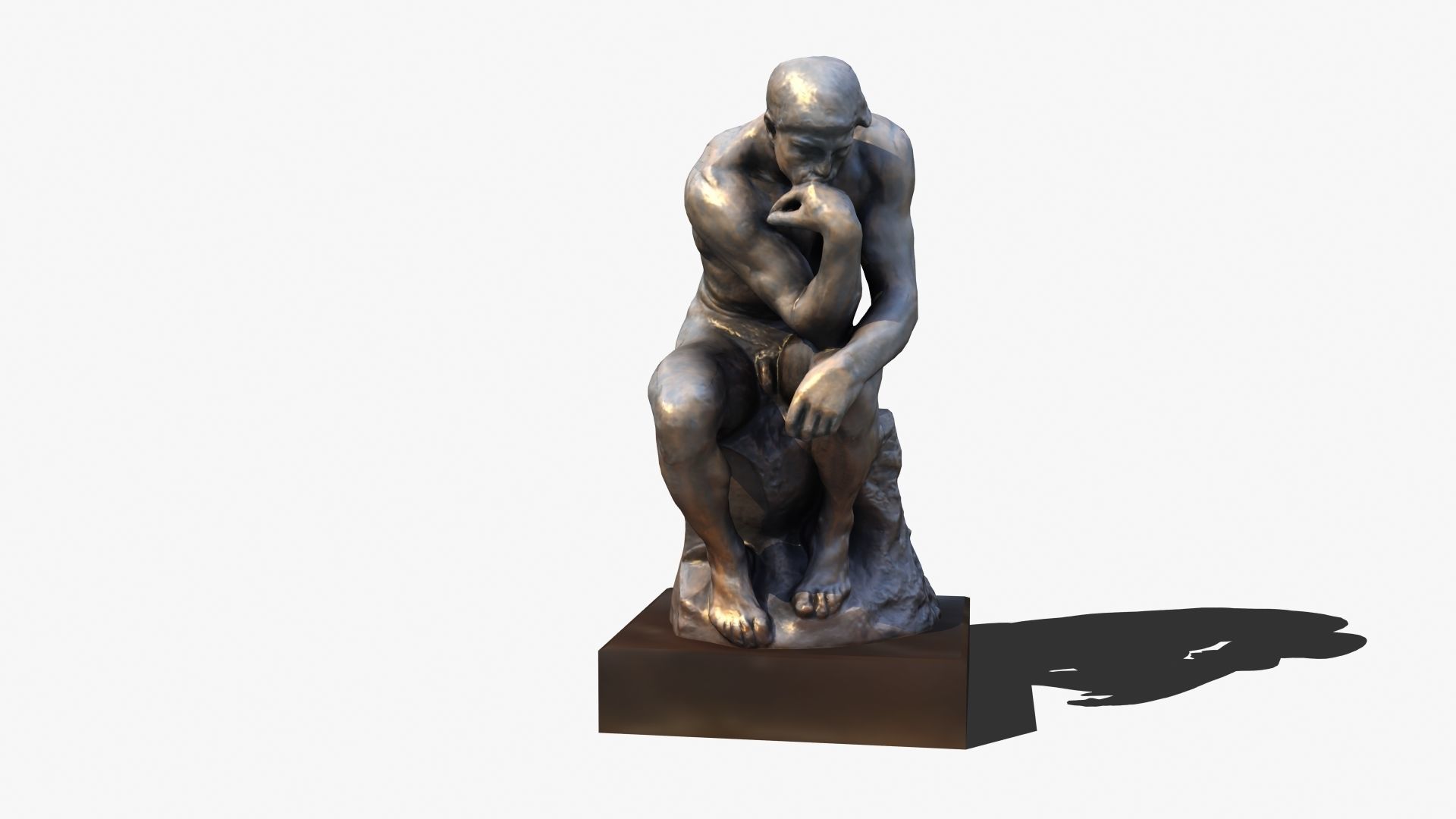 The Thinker 3D model | CGTrader
