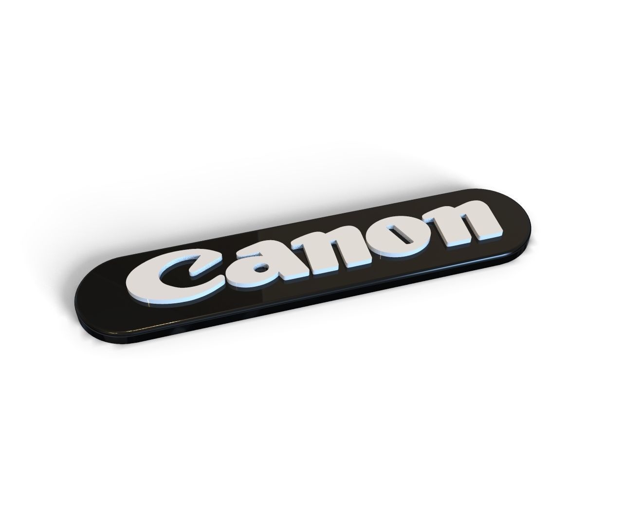 Canon sign 3D model 3D printable | CGTrader
