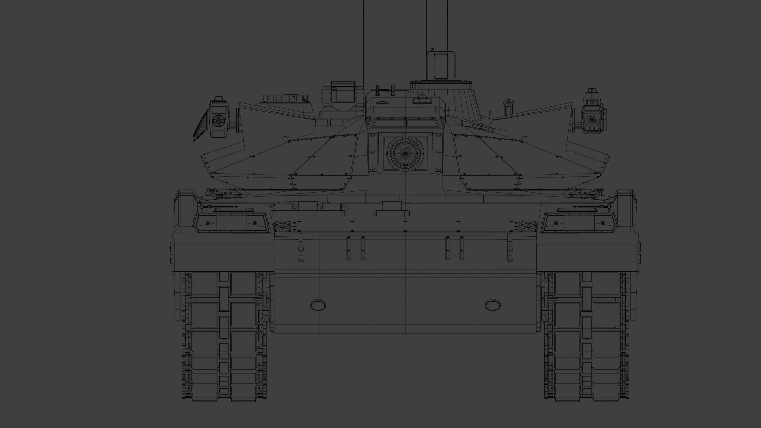 3D model Modern MBT T-118 Jaguar VR / AR / low-poly | CGTrader