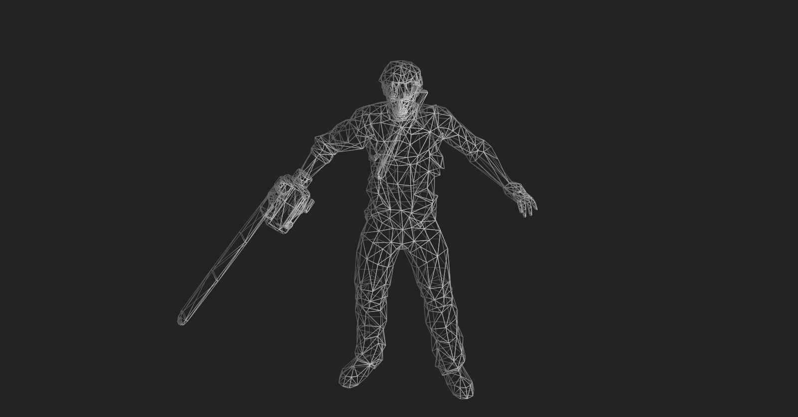 3D model Evil Dead - Ash WIlliams VR / AR / low-poly | CGTrader