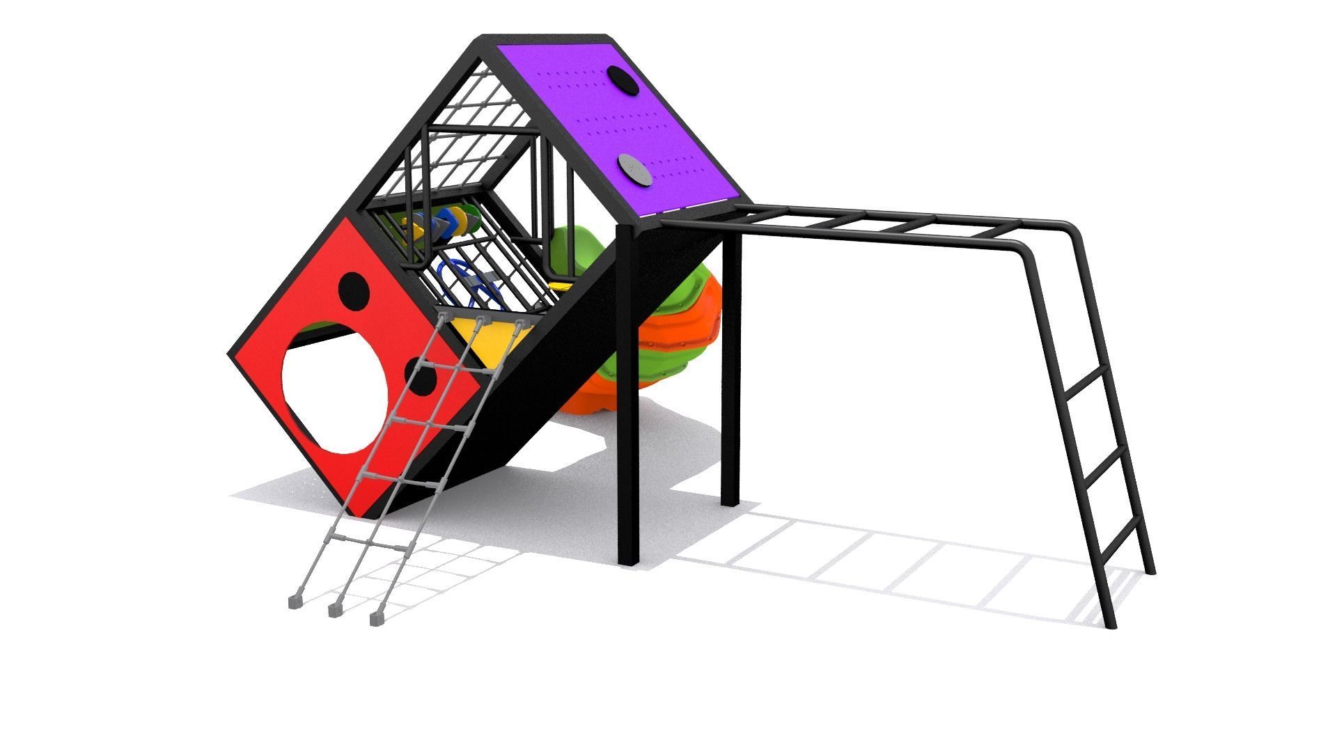 playground - Dice Cube Play 3D model | CGTrader