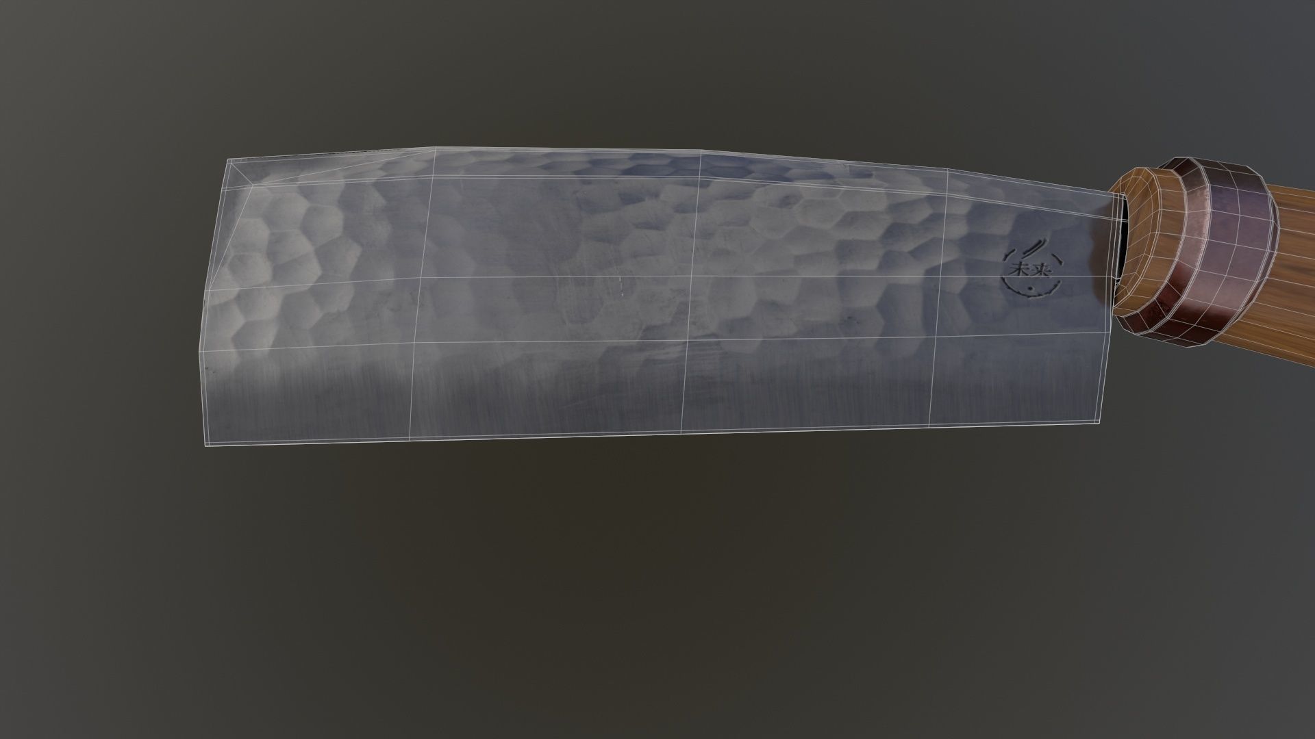3D model Japanese knifes Nata VR / AR / low-poly | CGTrader