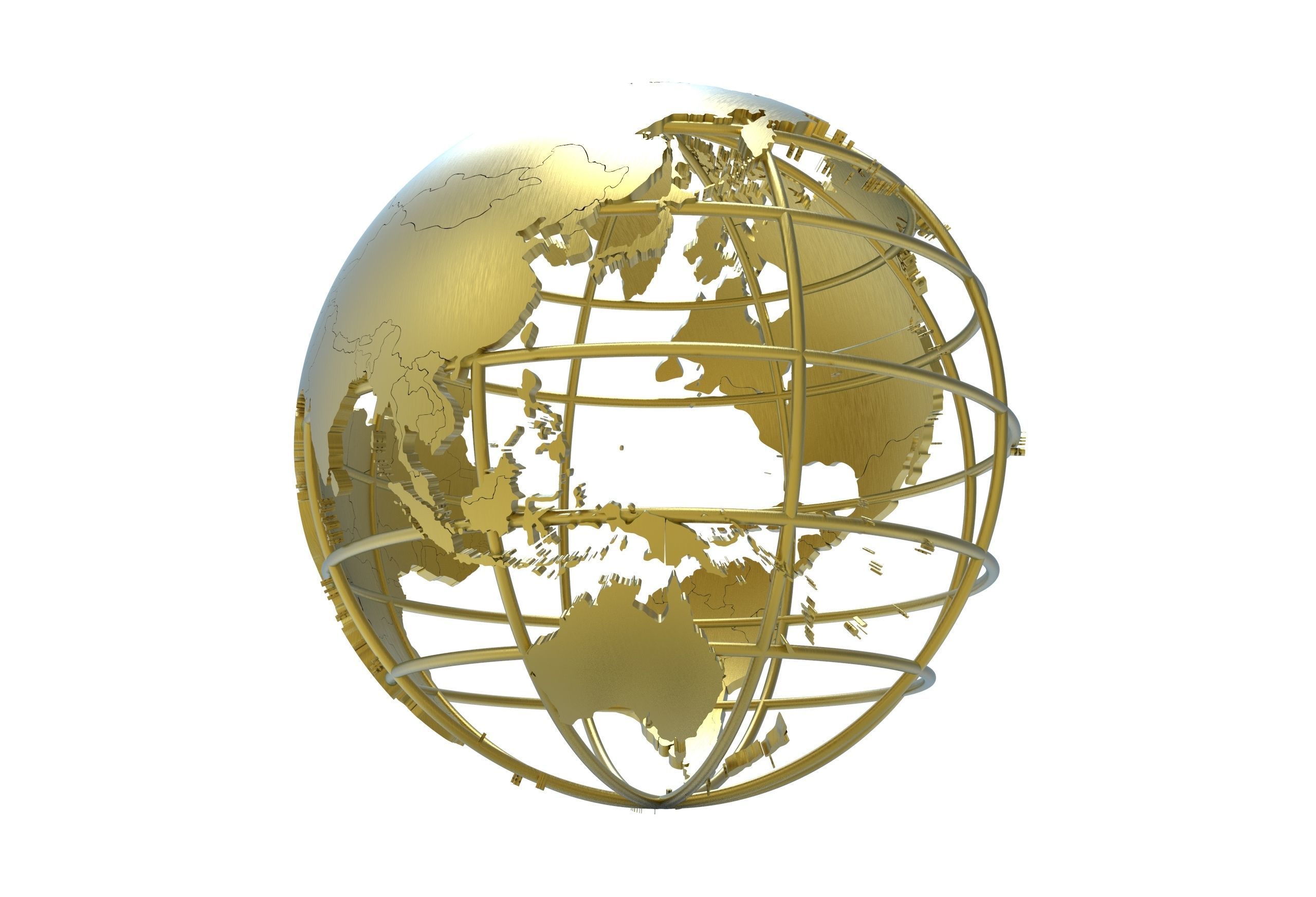 planet earth 3D model | CGTrader
