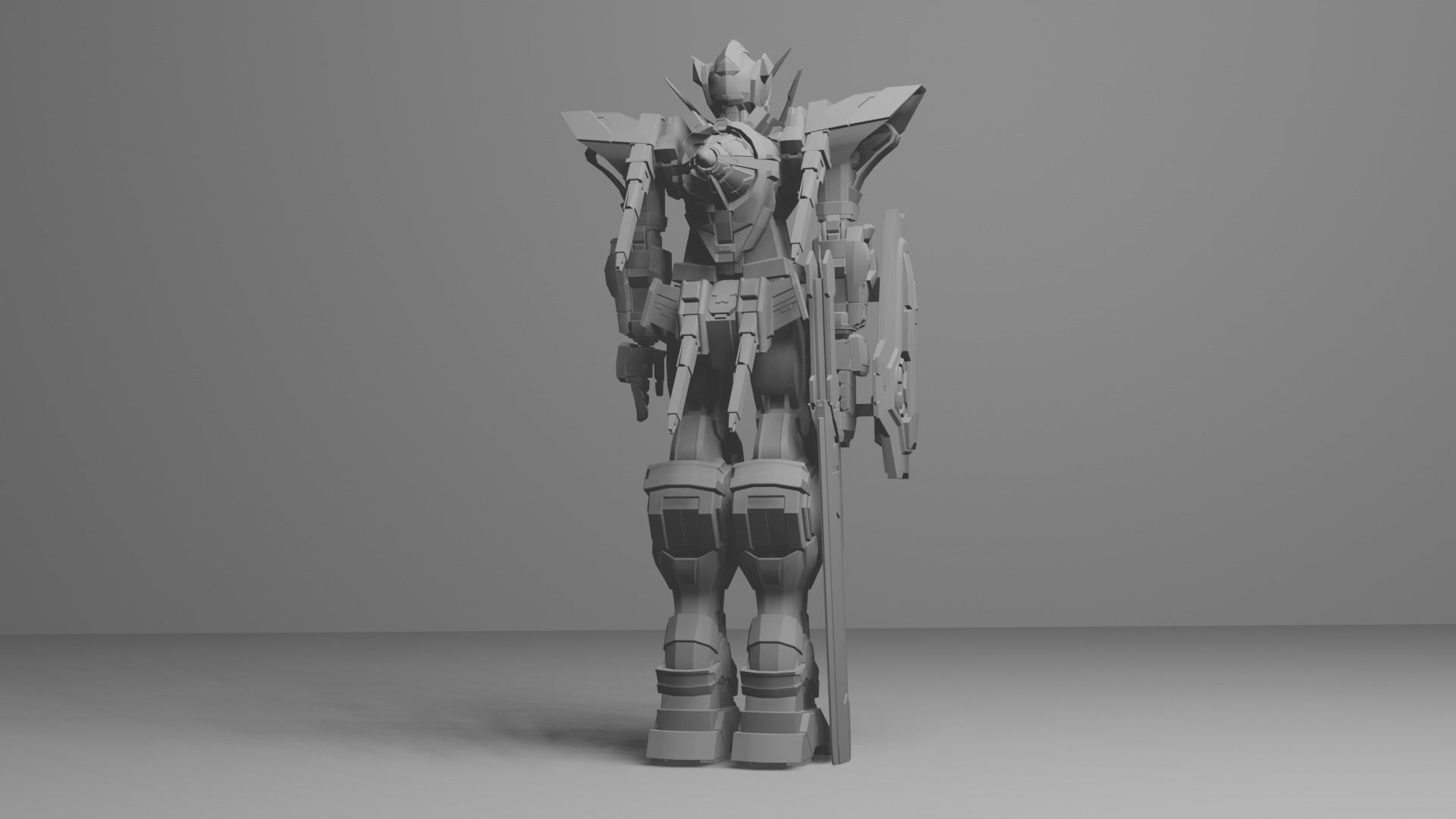 Exia Gundam 3D Model free 3D model | CGTrader