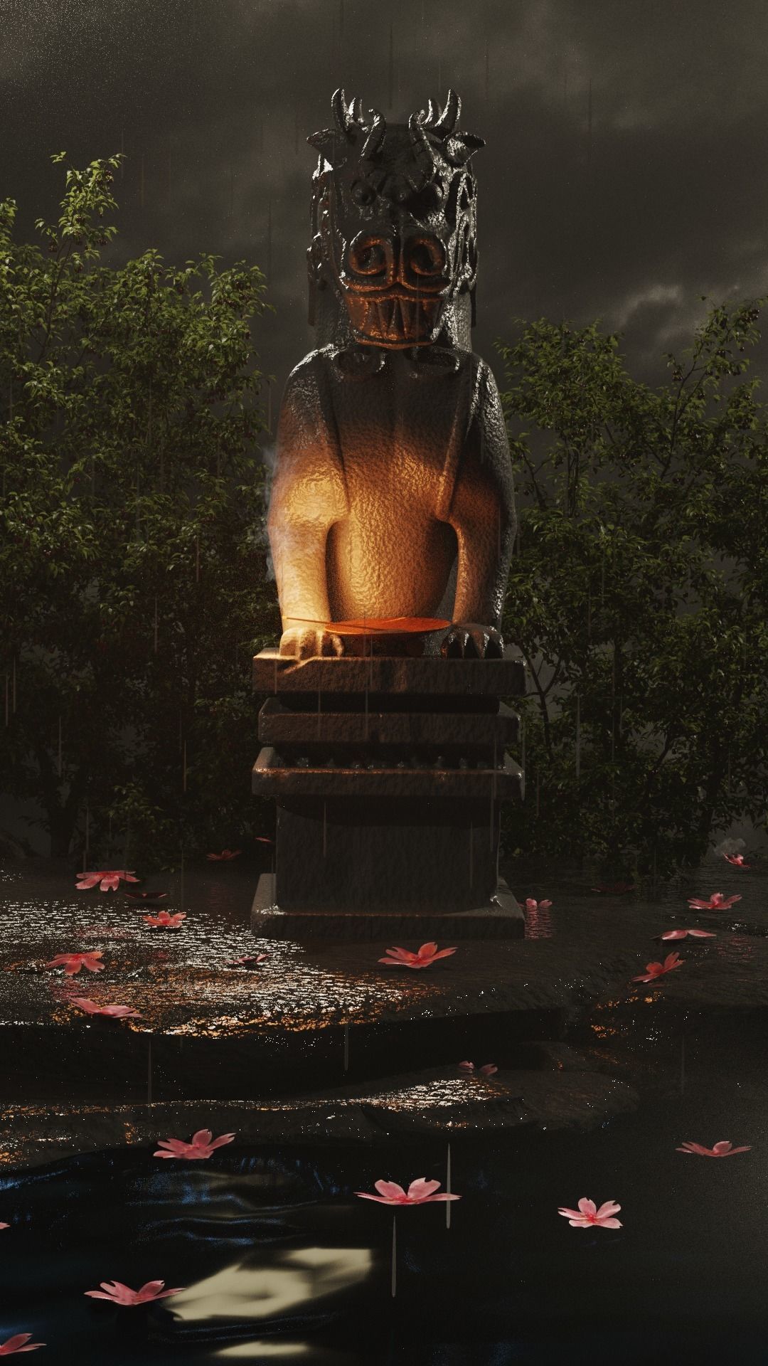 Mulan Stone Dragon 3D model 3D printable | CGTrader