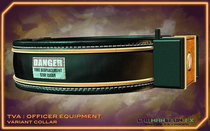 TVA Variant Time Collar 3D model 3D printable | CGTrader