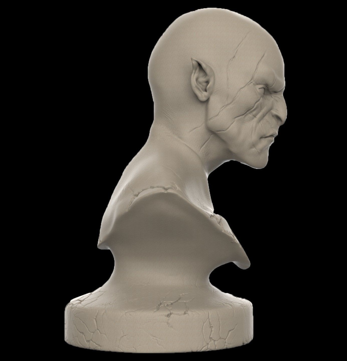 Azog - The Hobbit - for 3d printing 3D model 3D printable | CGTrader