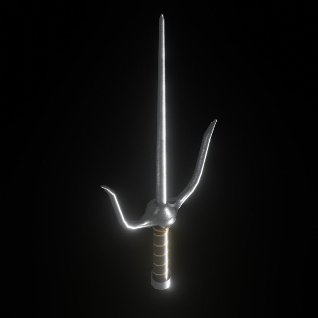 3D model Sai Blade VR / AR / low-poly | CGTrader