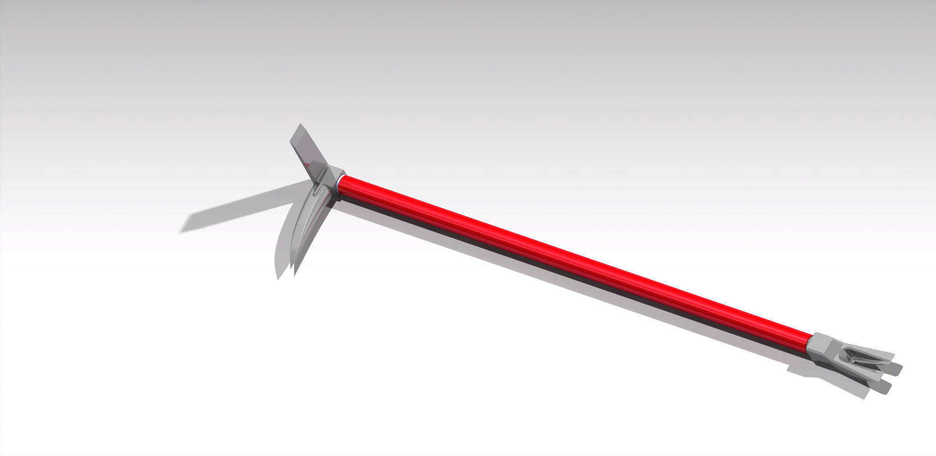 Door breaker and crowbar device for Firemen 3D model rigged | CGTrader