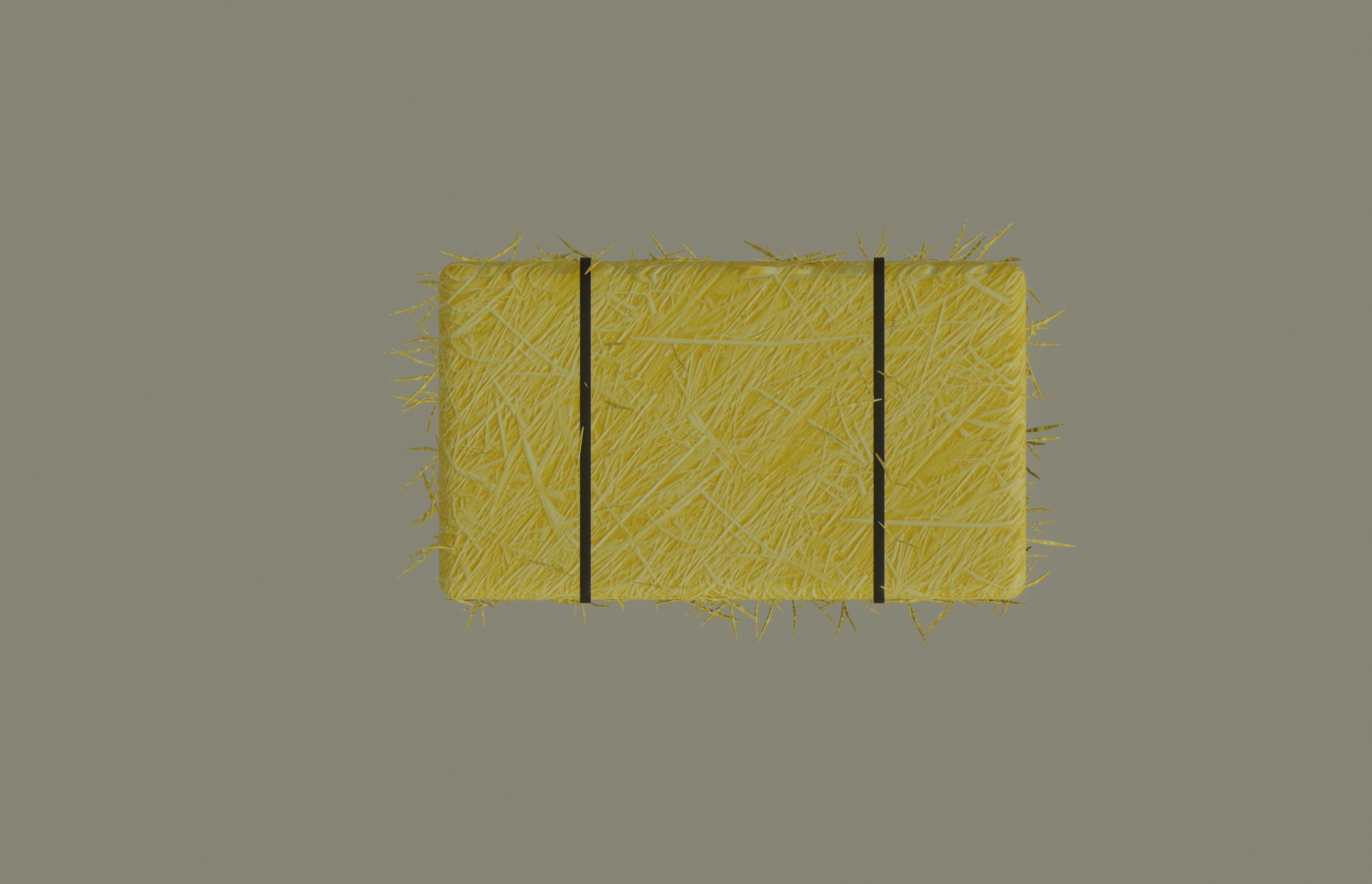 3D model Hay Block VR / AR / low-poly | CGTrader