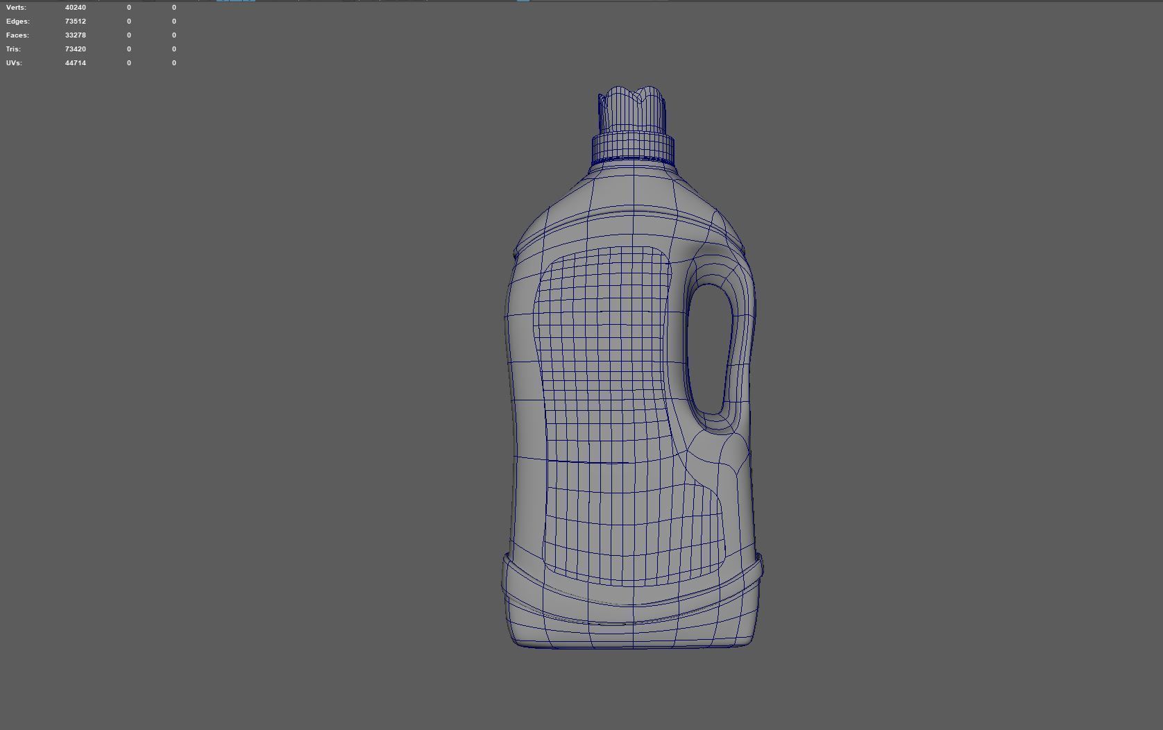 3D model Detergent Bottle 3D model - Liquid Detergent - Washing Powder ...