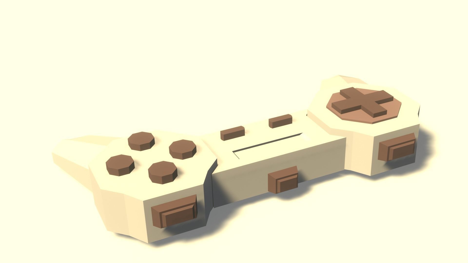 PS1 Controler 3D model animated | CGTrader