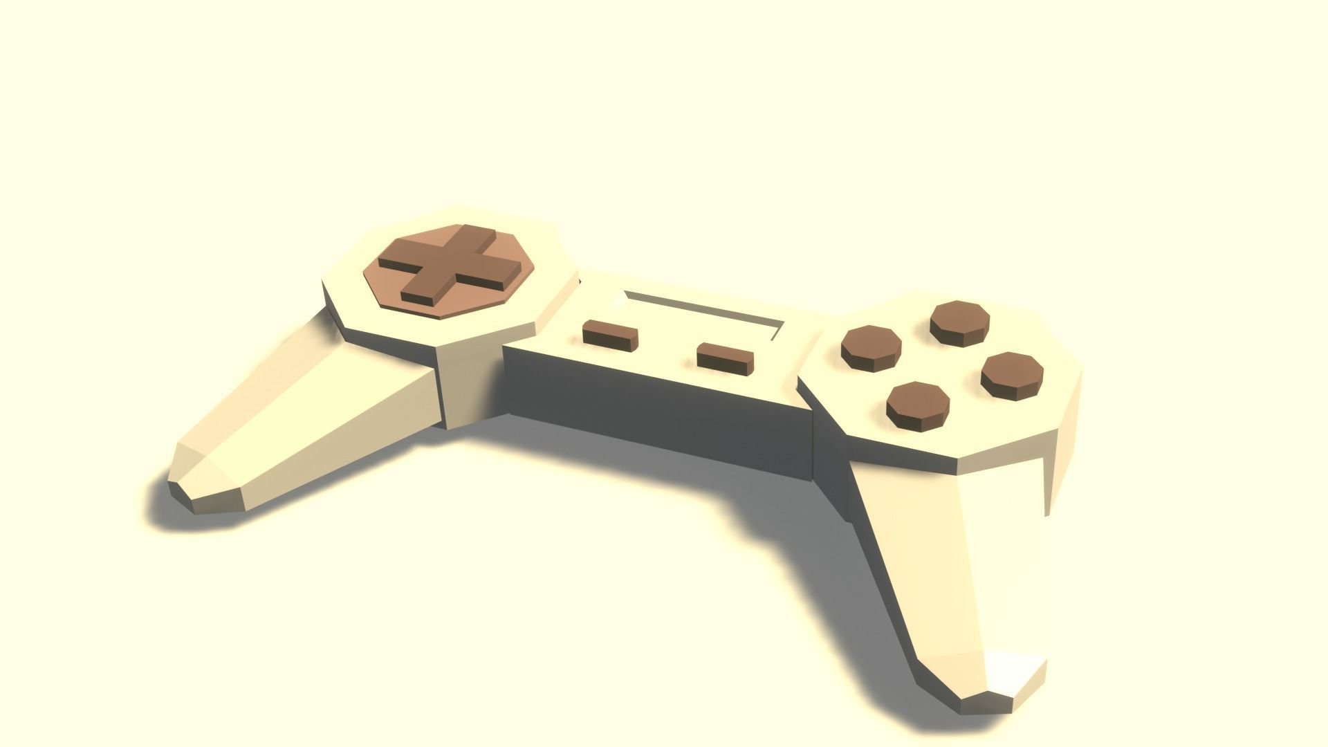 PS1 Controler 3D model animated | CGTrader