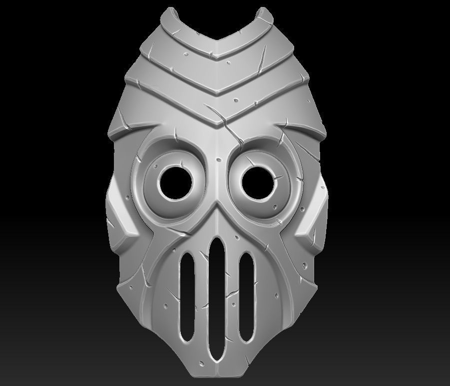 Lava mask 3d print 3D model 3D printable | CGTrader