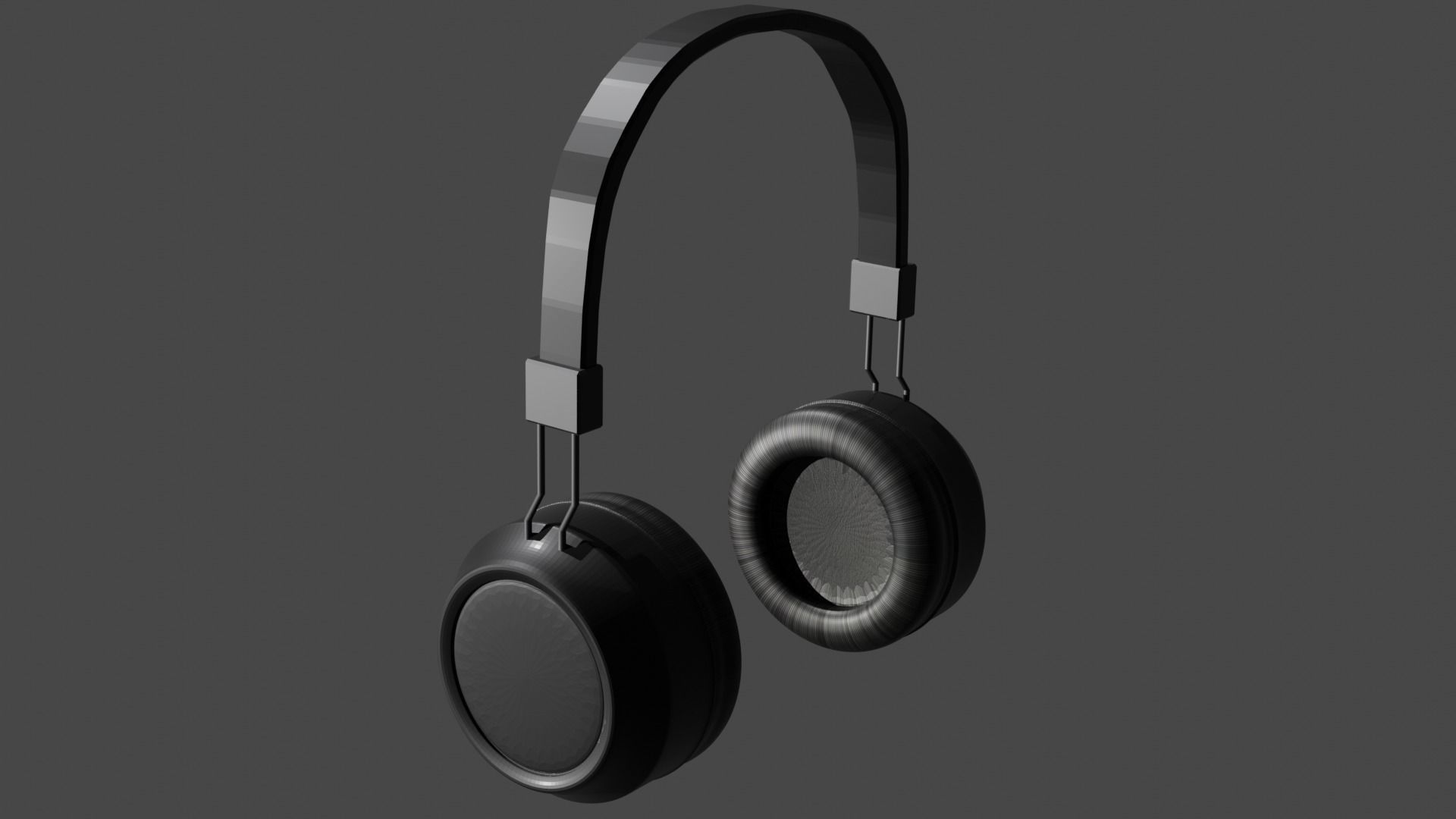 3D model Low poly headphone model headphones VR / AR / low-poly | CGTrader