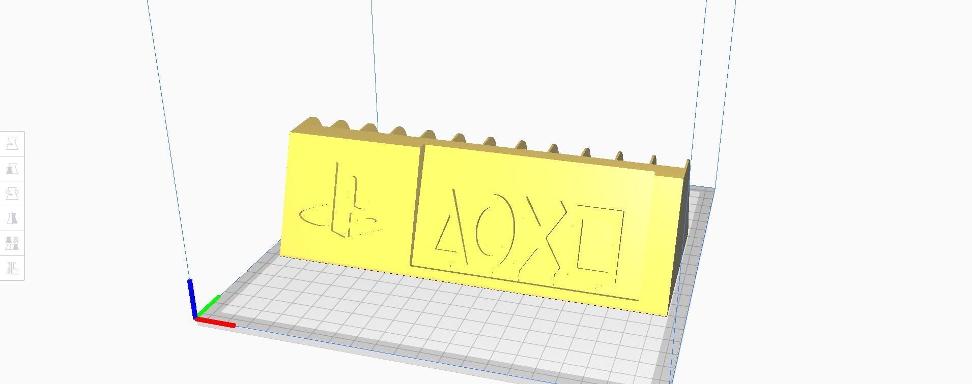 Playstation Game Case Holder 3D model | CGTrader