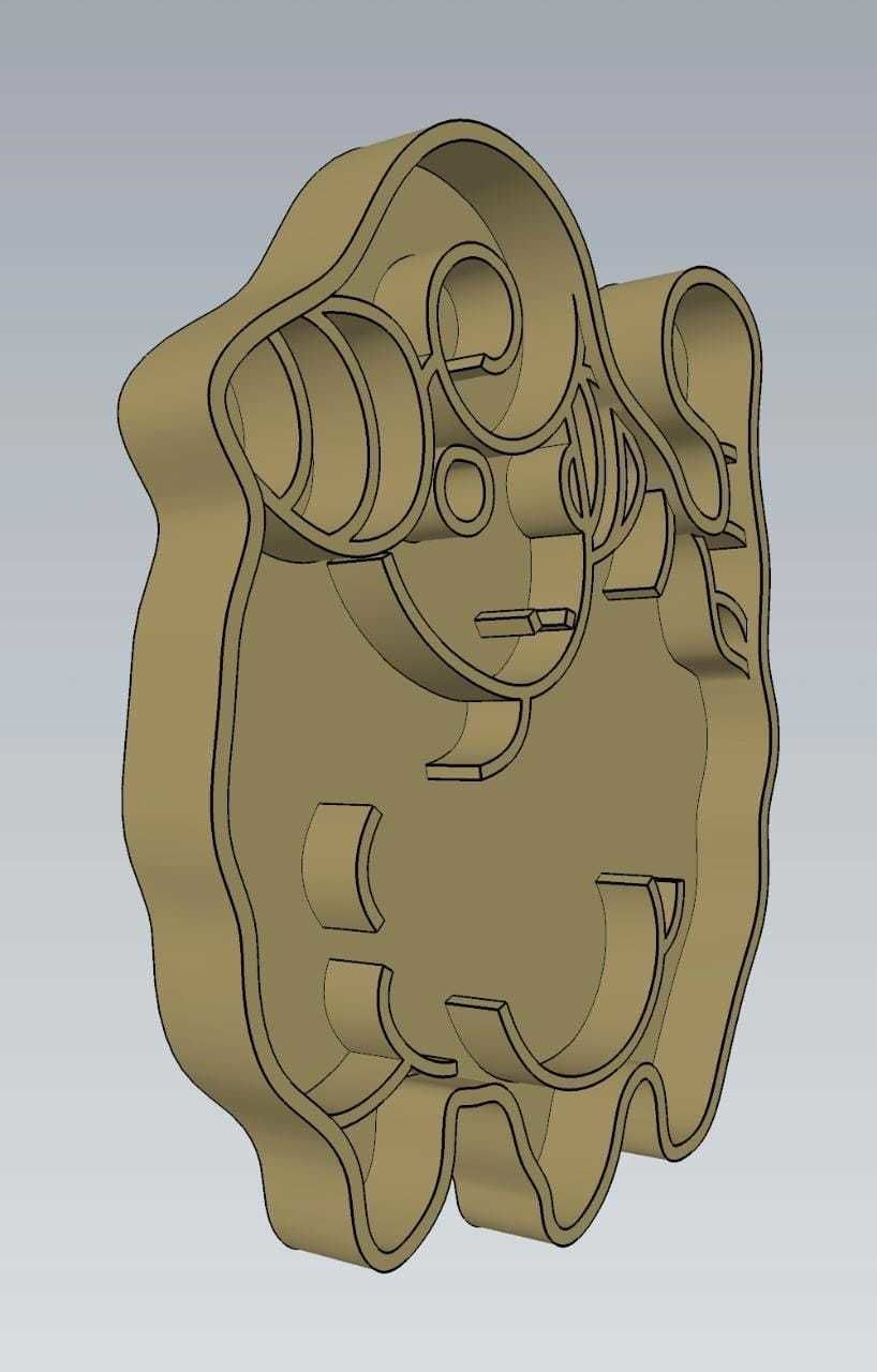 Amazing Pokemon Mareep Cookie Cutter Stamp Cake Decorating 3D model animated | CGTrader