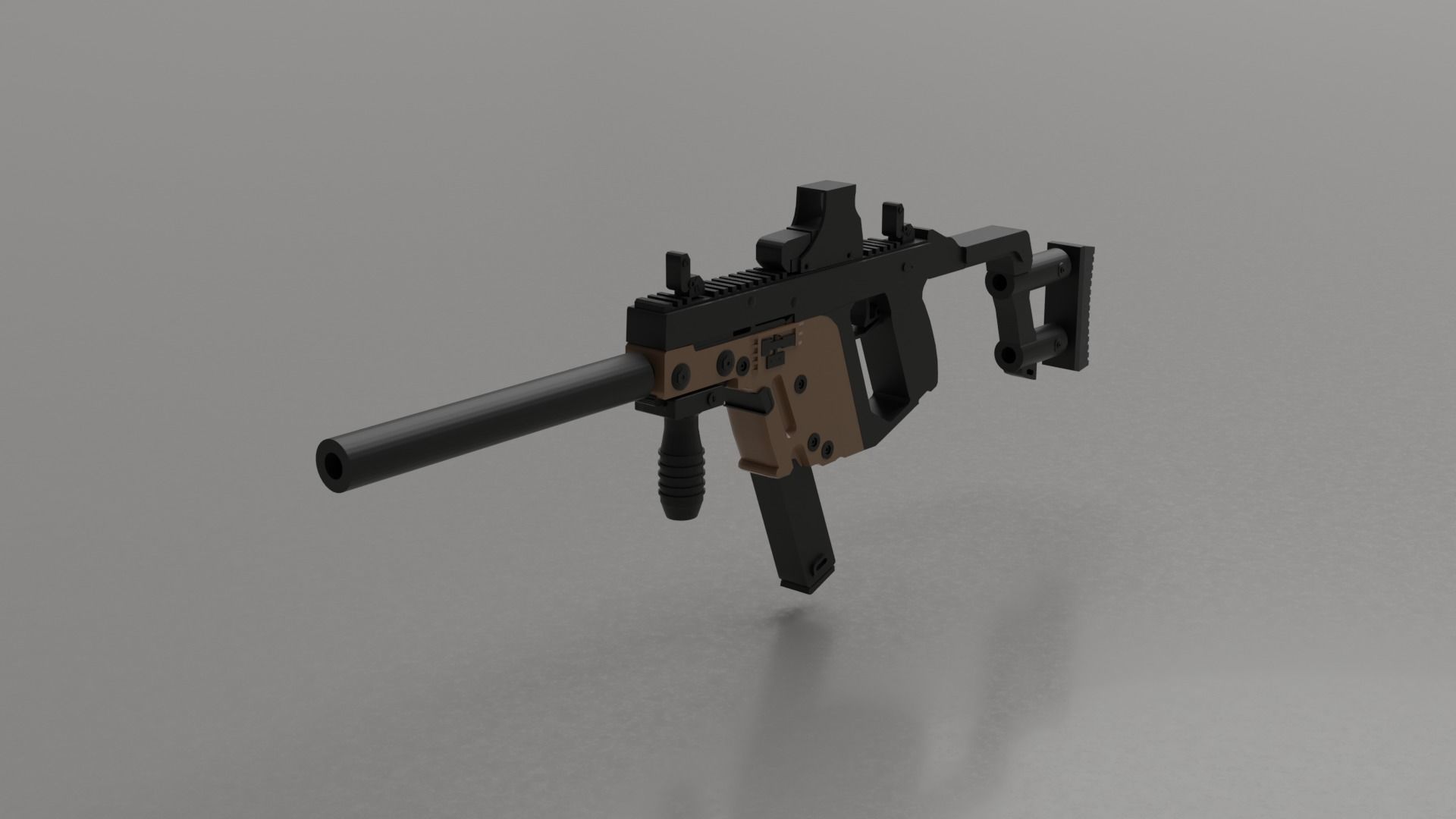 Kriss Vector 3D model | CGTrader