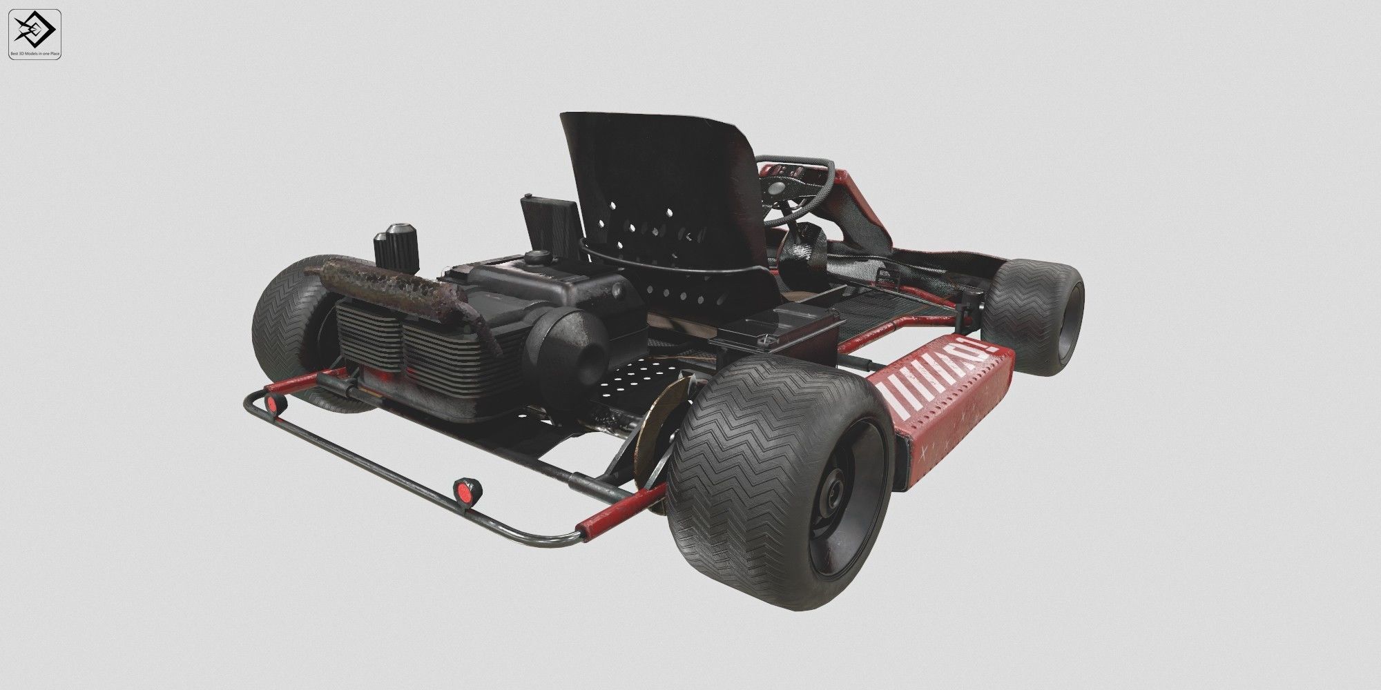 3D model Go Karts VR / AR / low-poly | CGTrader
