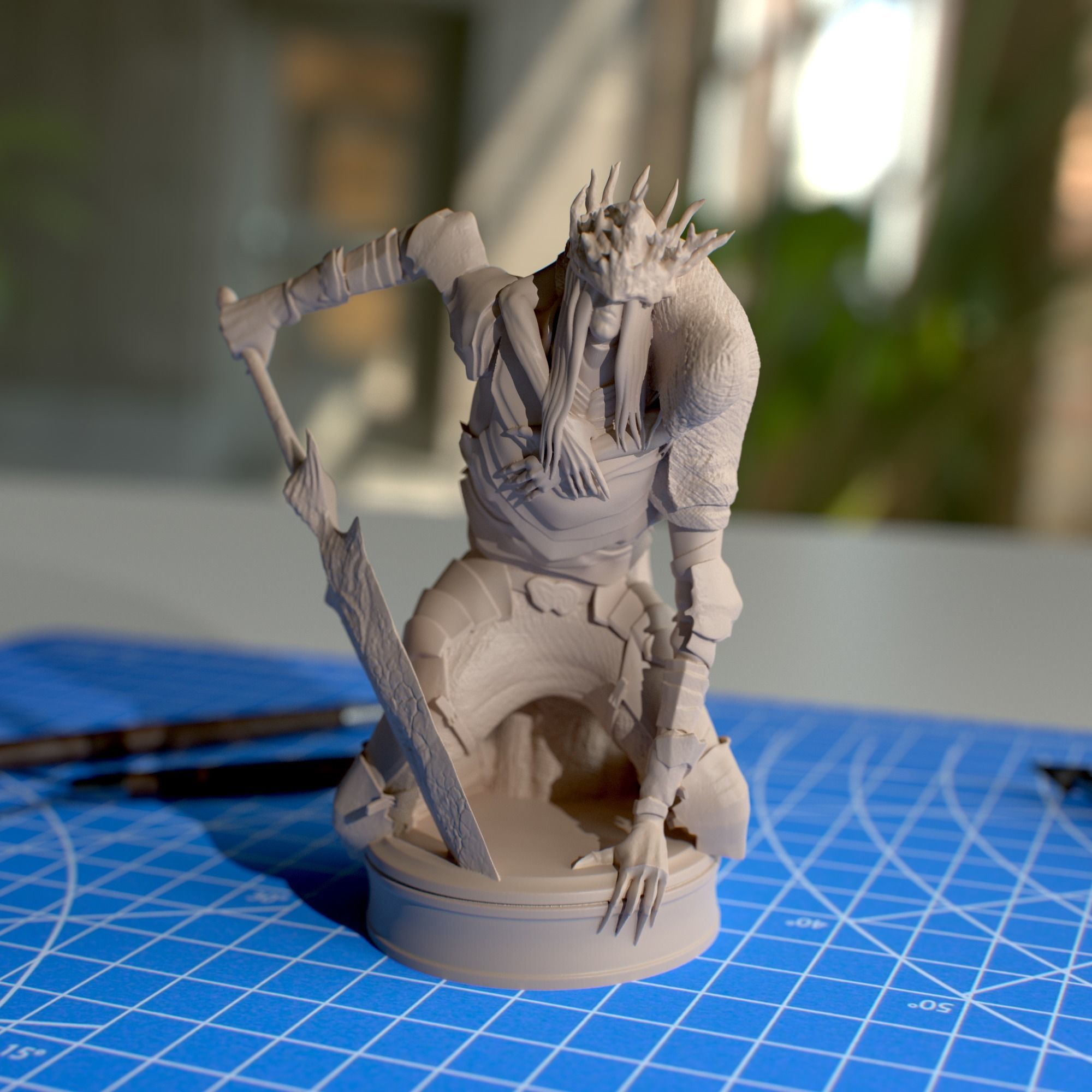 Dark Souls Inspired Chess Set 3D model 3D printable | CGTrader
