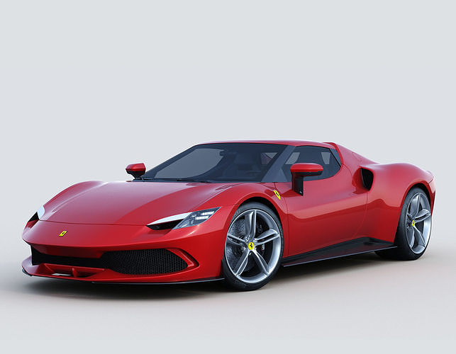 Ferrari 296 GTB 2022 3D model | CGTrader