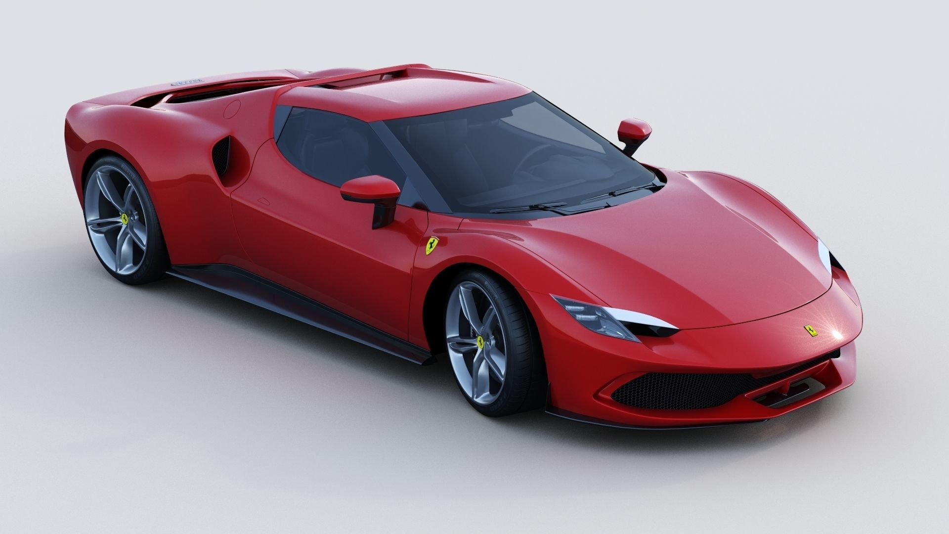 Ferrari 296 GTB 2022 3D model | CGTrader