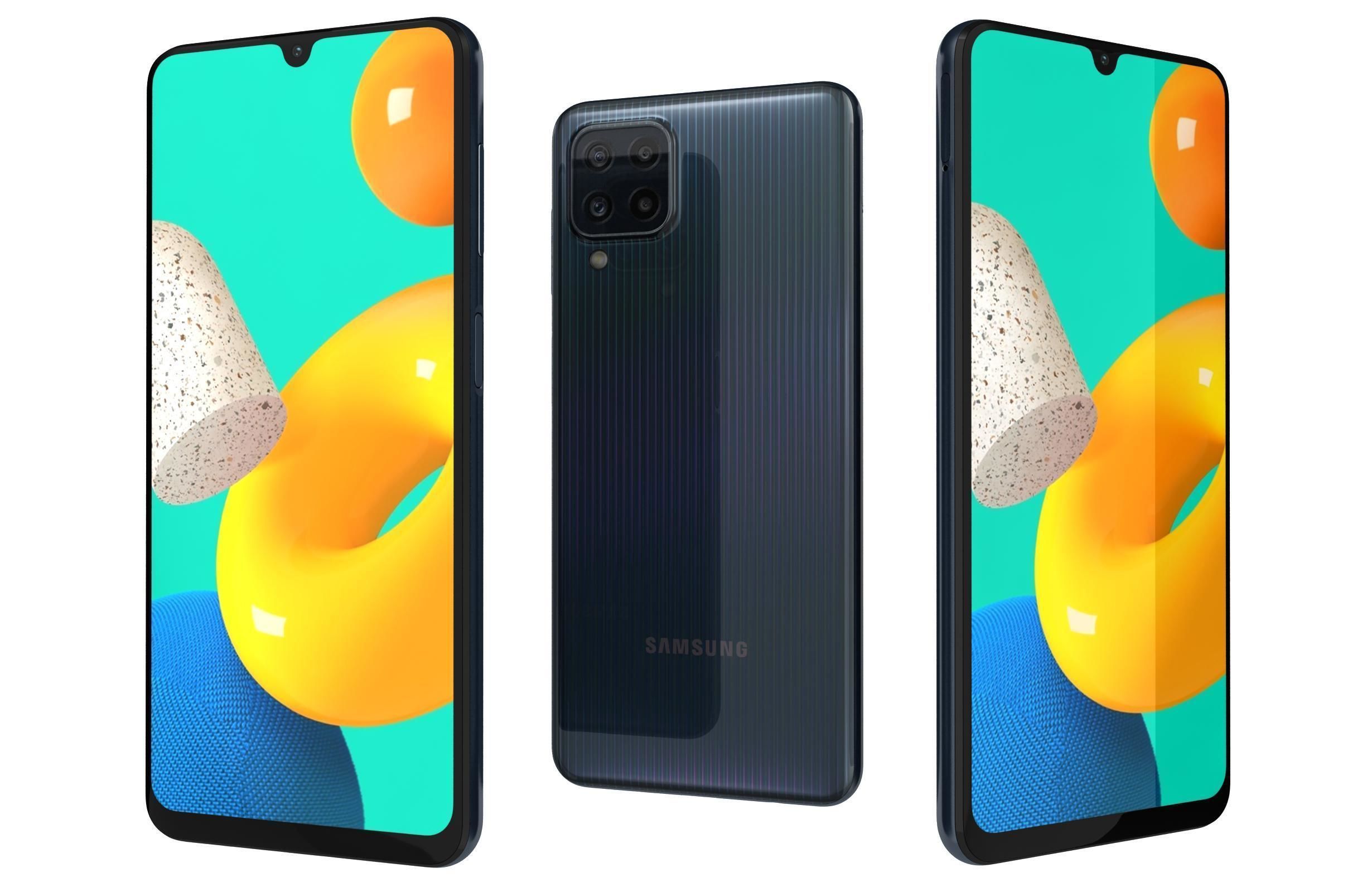 Samsung Galaxy M32 Black 3D model | CGTrader