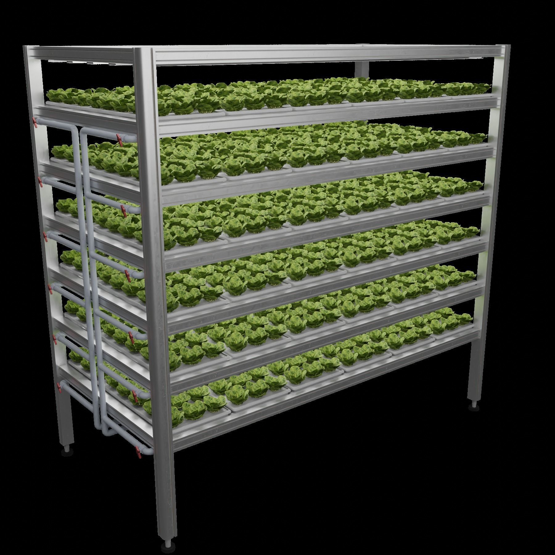 Vertical farm hydroponic 3D model | CGTrader