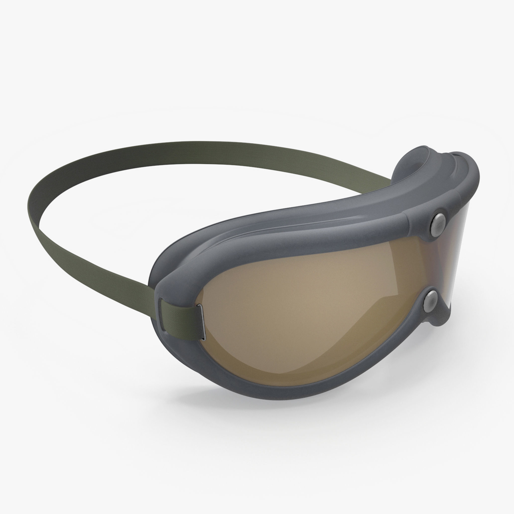 3D model Vintage Military Goggles VR / AR / low-poly | CGTrader